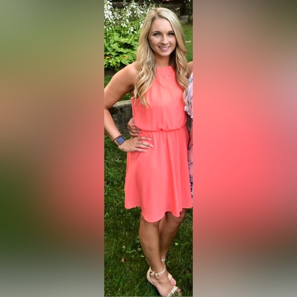 Blue Rain | Dresses | Blue Rain Coral Dress Xs | Poshmark